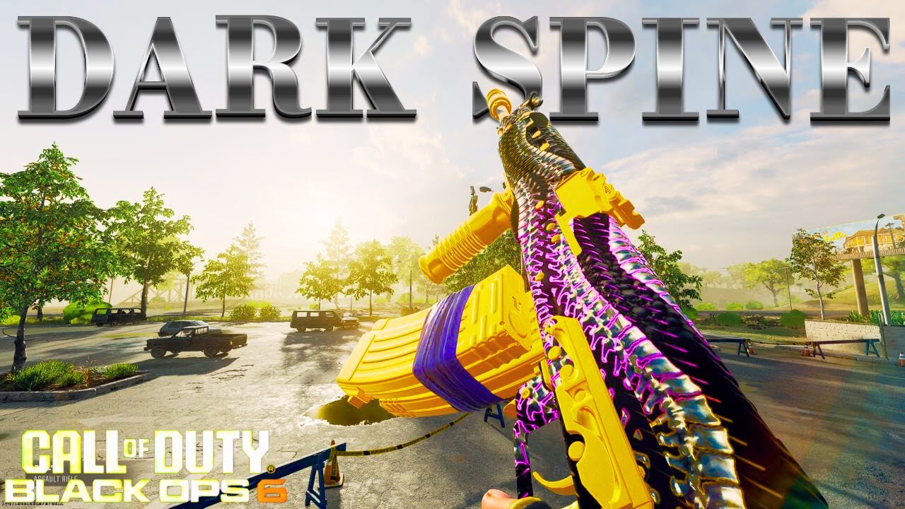 I UNLOCKED MY FIRST DARK SPINE WEAPON!!! (BO6) - YouTube
