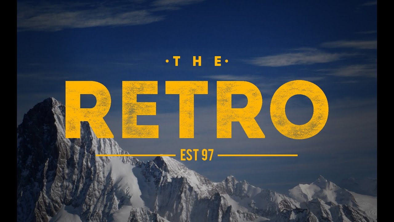 How To Design a Retro Text | Vintage Stamped Teks Tutorial Indonesia ...