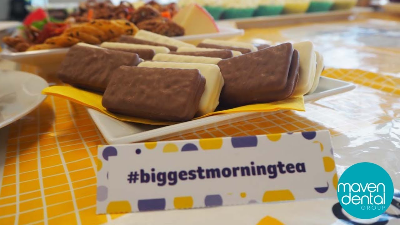 Maven Dental Supports Biggest Morning Tea - YouTube