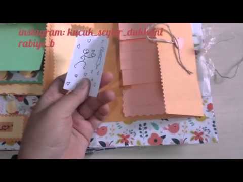 Anıdefteri, ( handmade) scrapbook sevgiliye, arkad