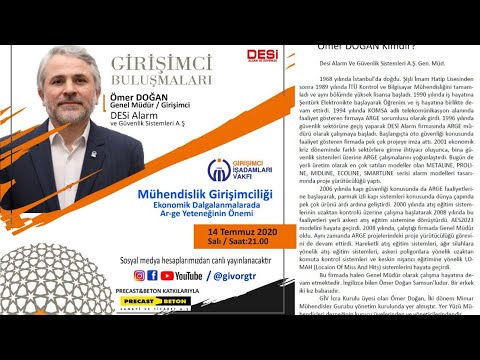 Girişimci Buluşmaları / ÖMER DOĞAN 14/07/2020
