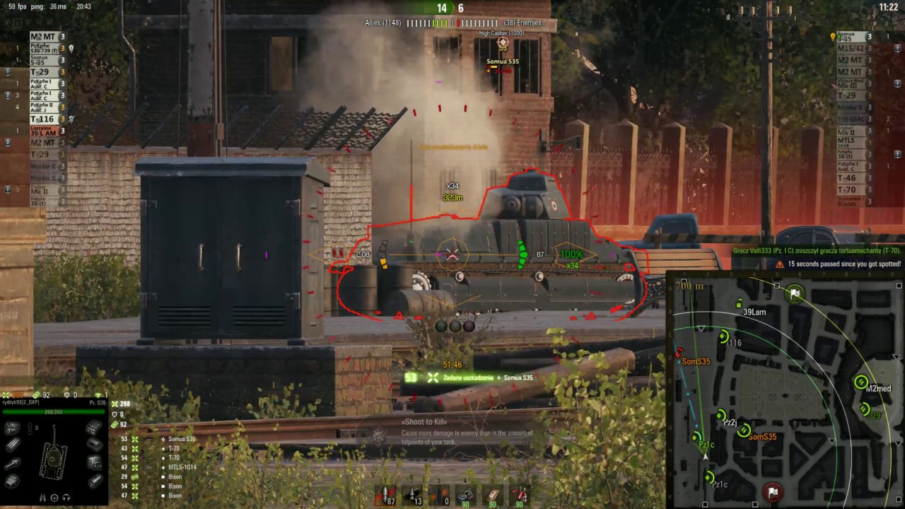 World of Tanks Pz.Kpfw. S35 739 (f) #291 - YouTube