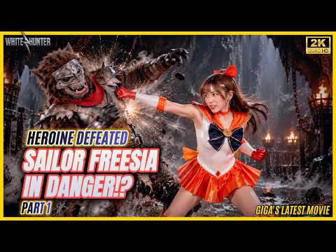 Super Sentai highlight: Sailor Freesia P1: The Arachnid Ambush, Golden Awakening #tokusatsu #heroine