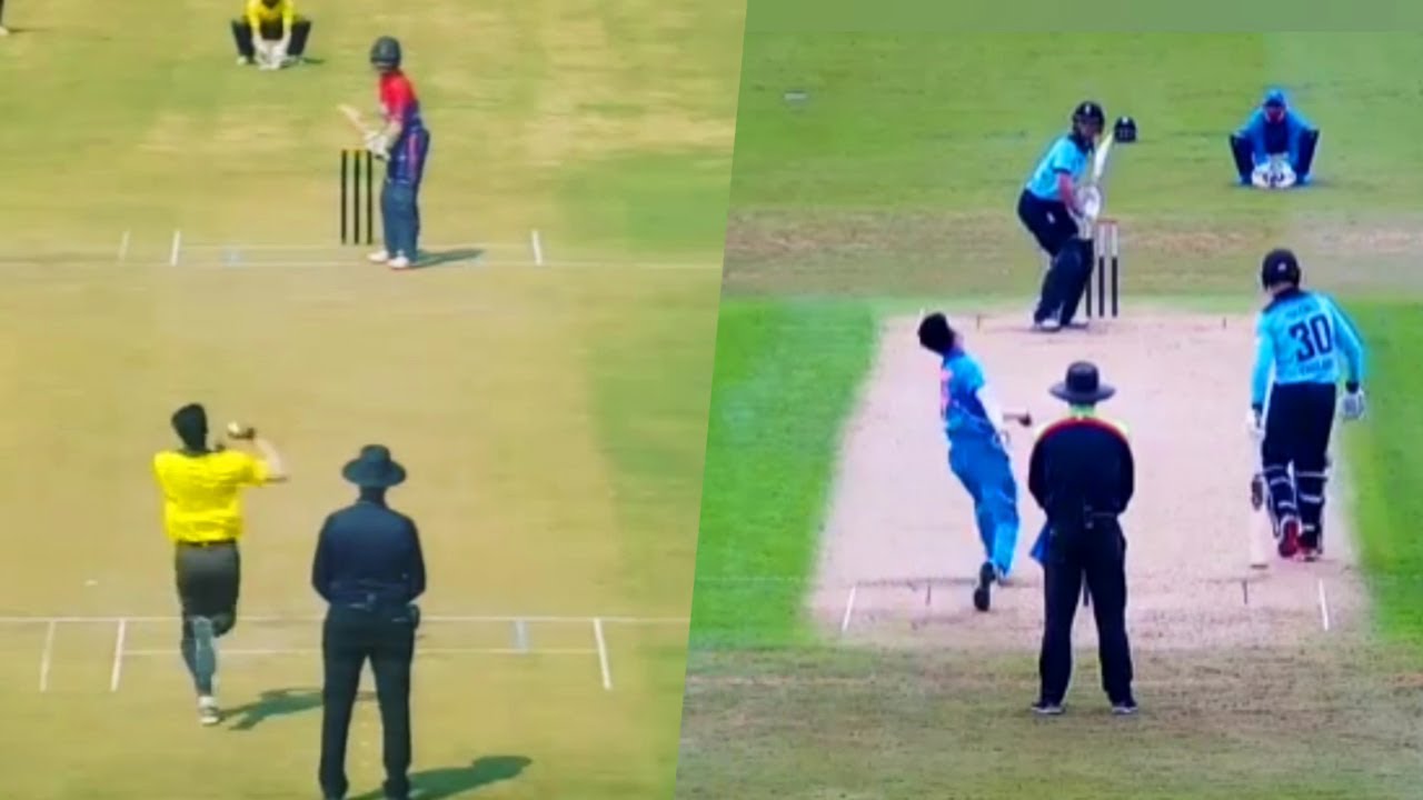 Vidyadhar Patil | Bowling | Karnataka Team's Player | - YouTube