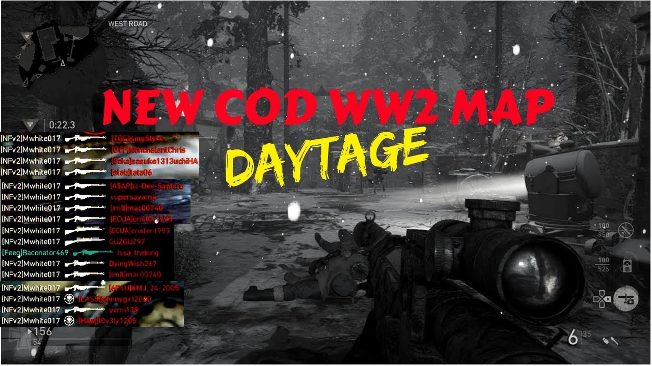 Groesten Haus New COD WW2 Map (Daytage) - YouTube