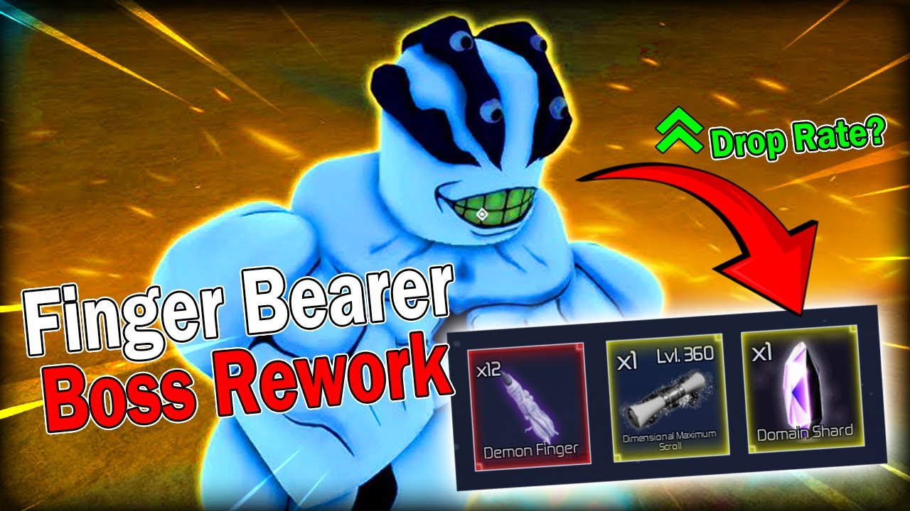 (NEW CODE) Is FINGER BEARER Boss REWORK Too Overpowered? | Jujutsu ...