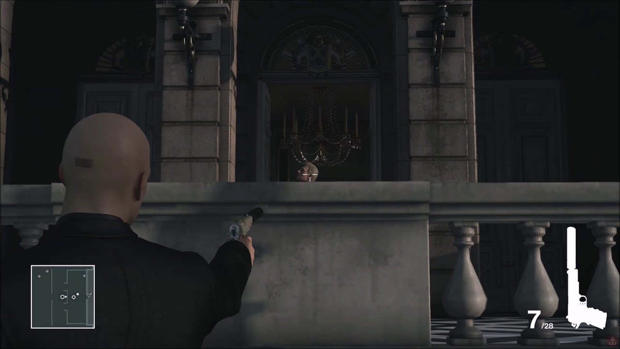 HITMAN™ The Showstopper-Tricking Novikov's bodyguard - YouTube