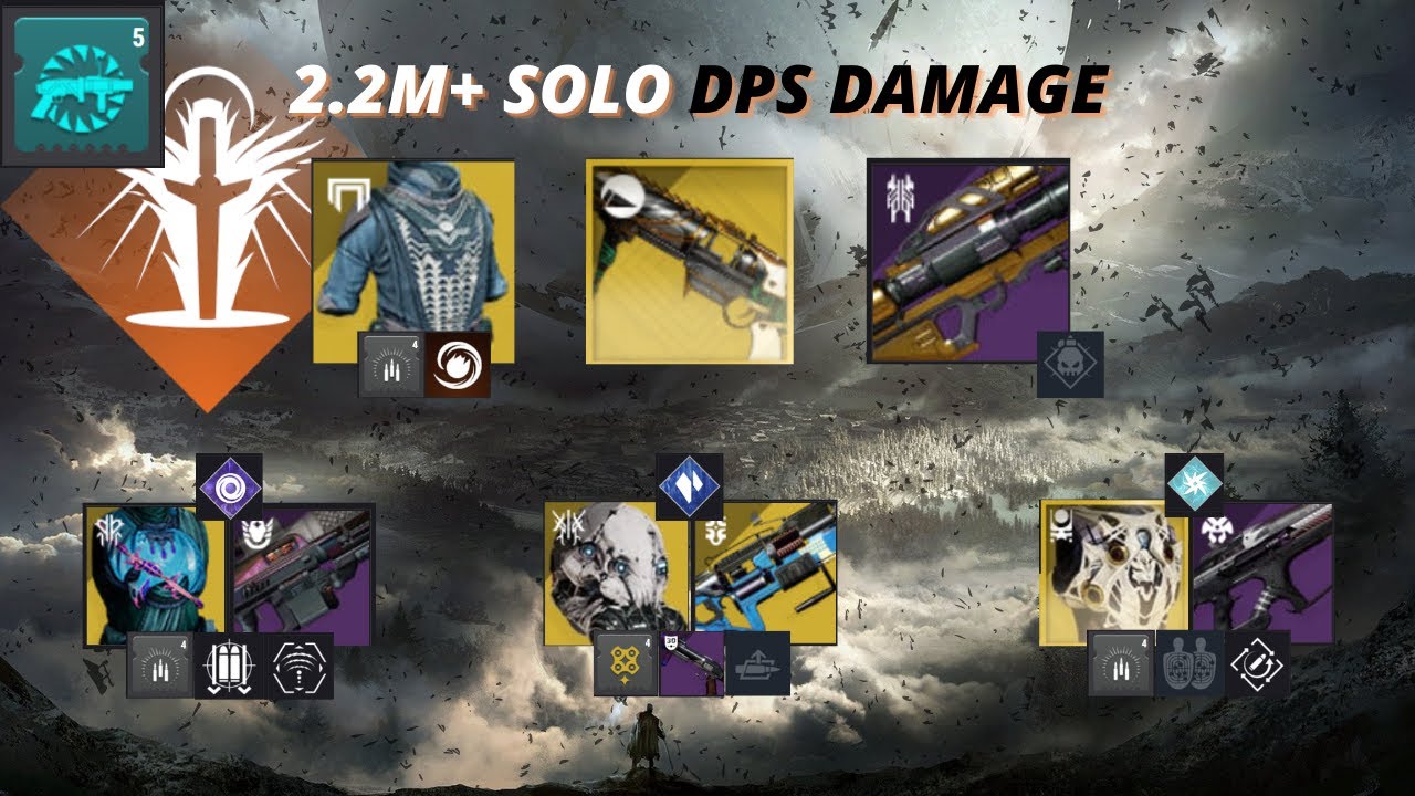 Destiny 2 | Solo DPS Meta - 2.2M+ Damage Warlock (Build & Mod's) - YouTube