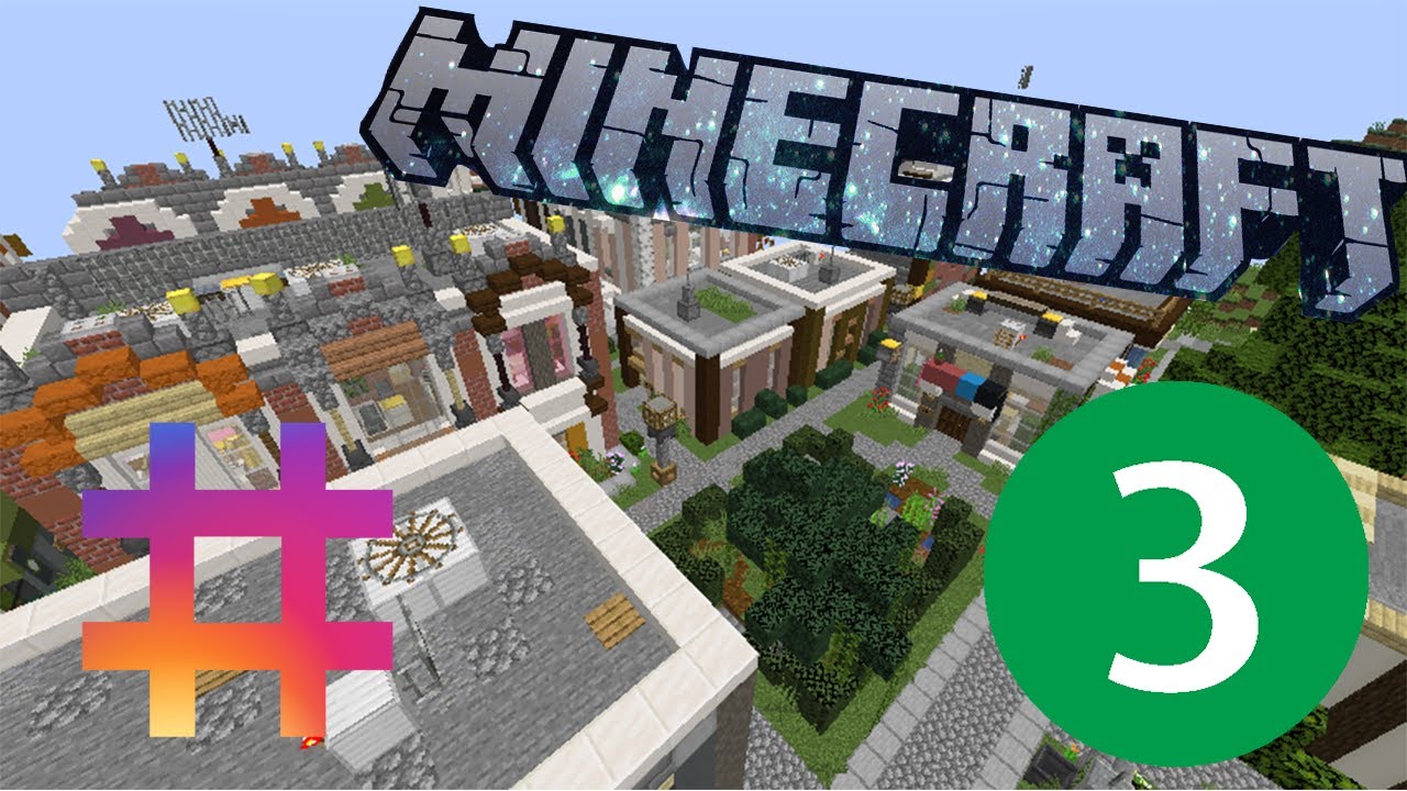 Minecraft Map #3 -CIttà- - YouTube