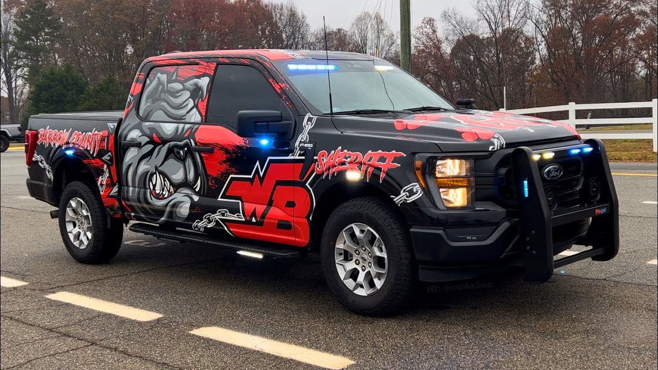Barrow County (GA) Sheriff’s Office 2022 Ford F-150 SRO - YouTube
