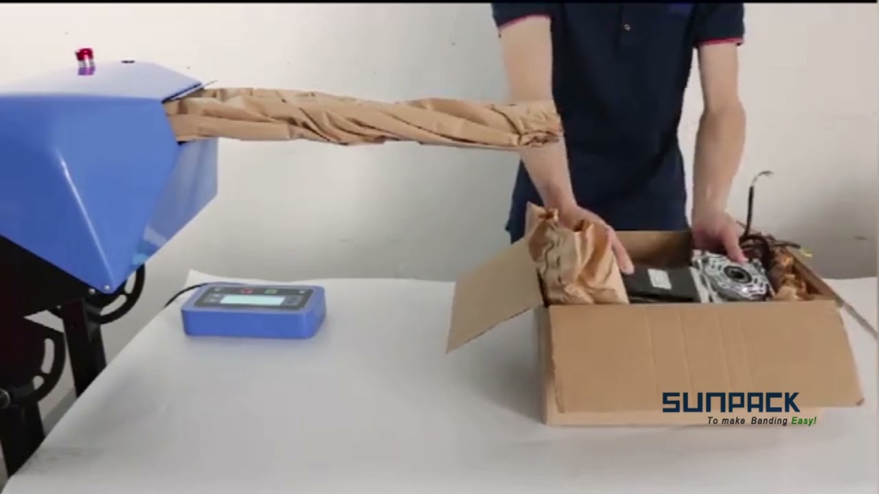 Sunpack PaperEZ Paper cushion machine,protectiver packaging, joanna ...