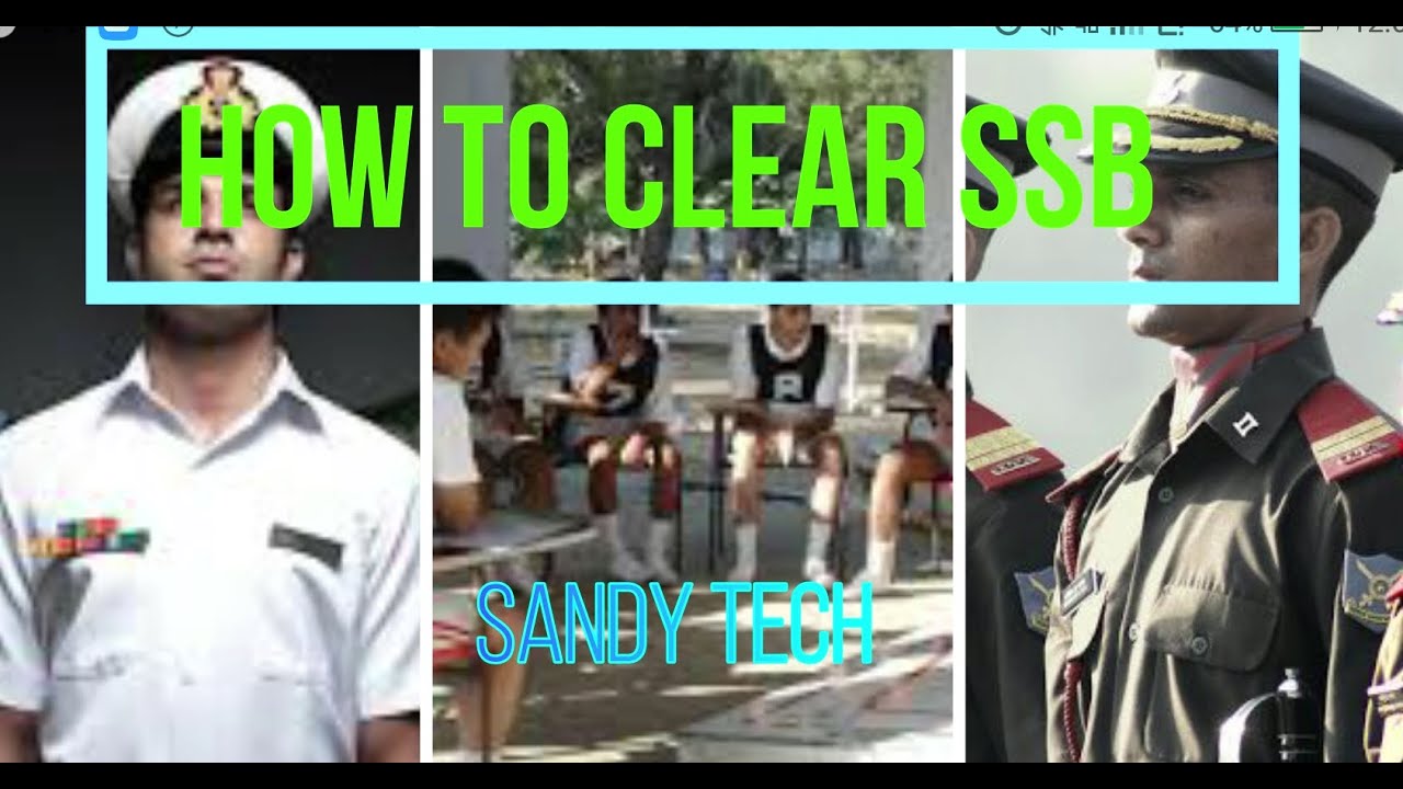 How to clear SSB | Interview test | SSBtypicalquestion | SSB interview ...