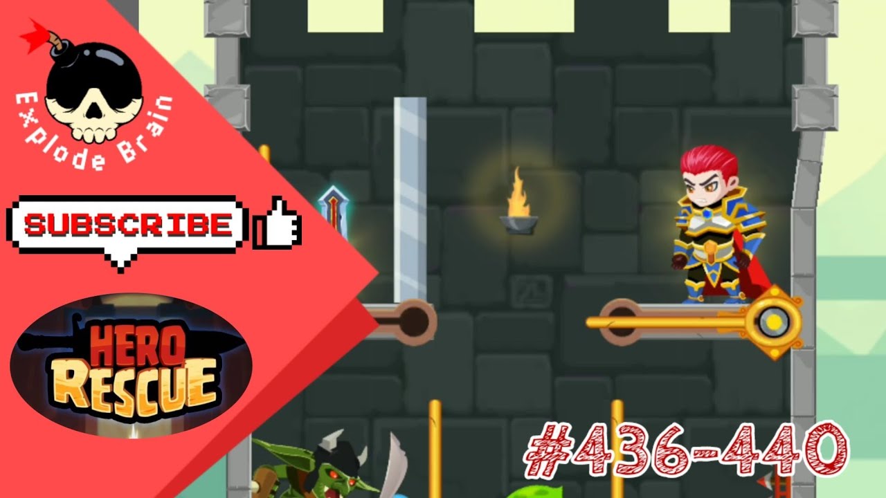 HERO RESCUE LEVEL 436 TO 440 - YouTube