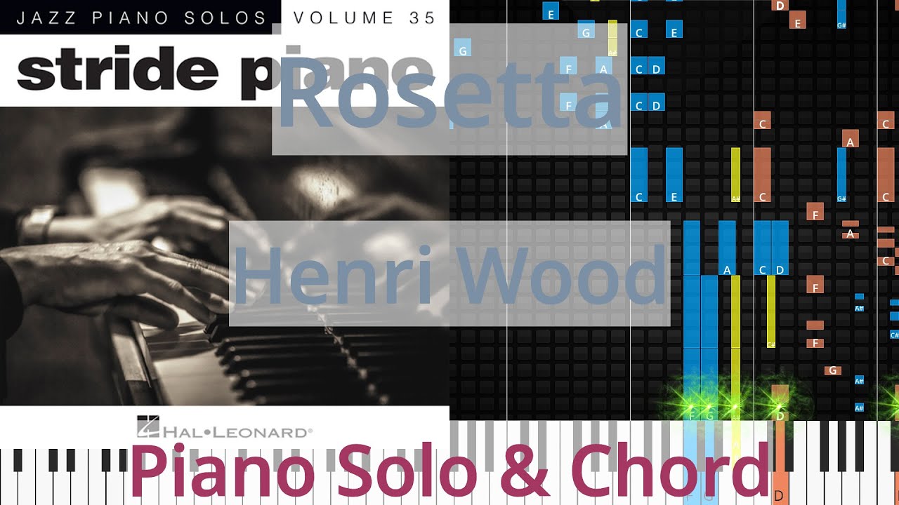 🎹Rosetta, Solo & Chord, Henri Wood, Synthesia Piano - YouTube