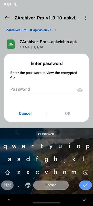 How to install zarchiver pro for free - YouTube