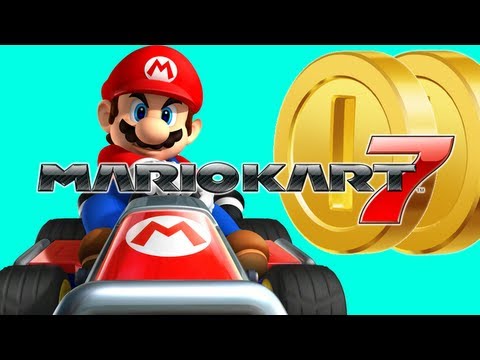 Mario Kart 7 Coin Runners - Wuhu Town, Sherbet Rink, Big Donut, Battle ...