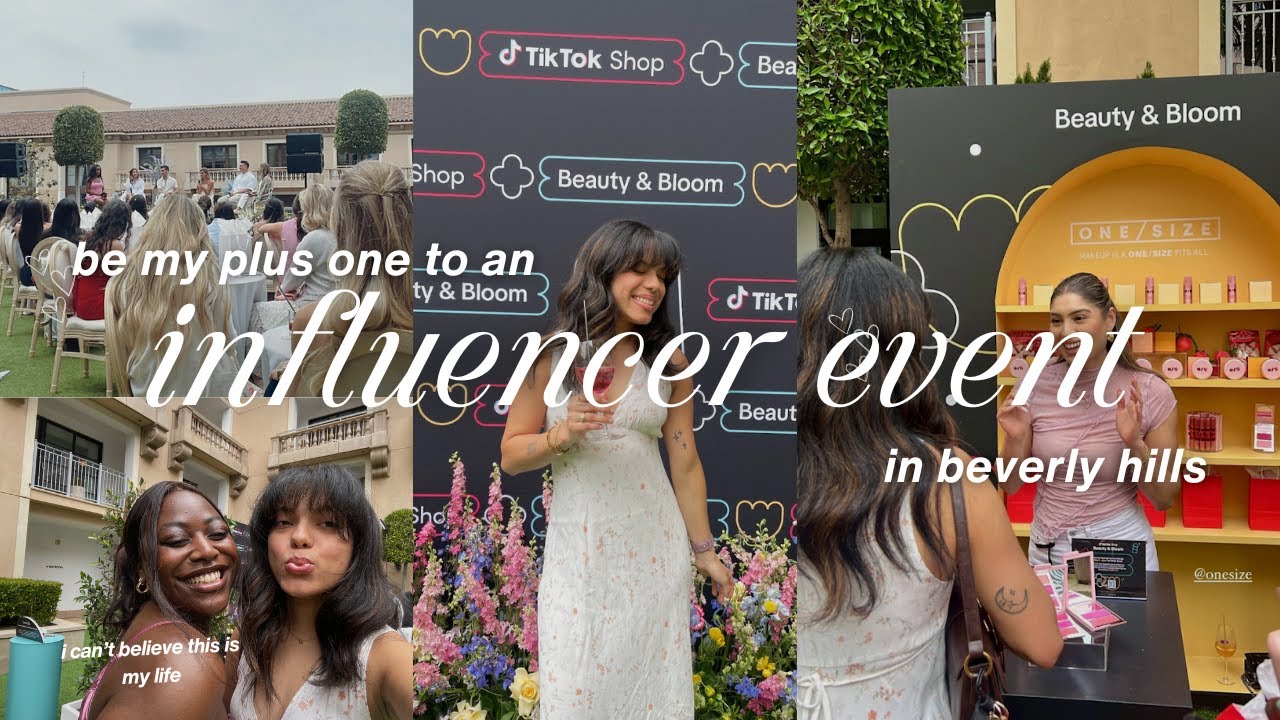 be my plus one to an influencer event! + huge PR haul - YouTube