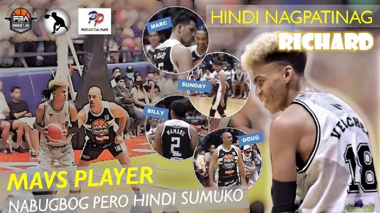 MAVS PLAYERS PINAHIRAPAN NG PBA MOTO CLUB BIG MEN | RICHARD SULIT SA ...