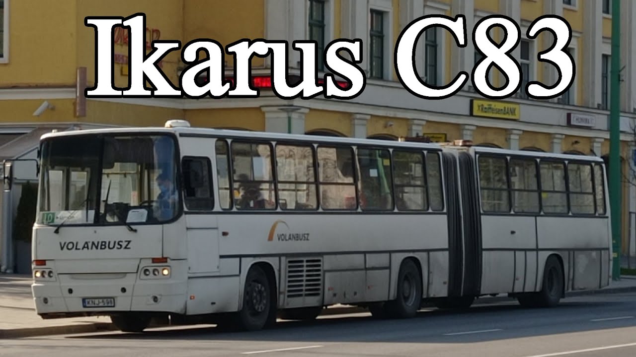 Ikarus C83 még forgalomban Dunaújvárosban - YouTube