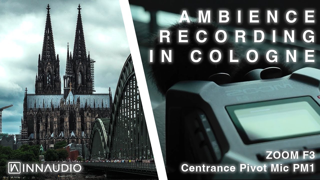 Zoom F3 - Centrance Pivot Mic PM1 - Ambience Recording in Cologne - YouTube