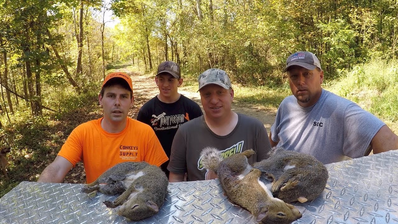 Kentucky Cooner Squirrel Hunt Sep 24 2017 - YouTube