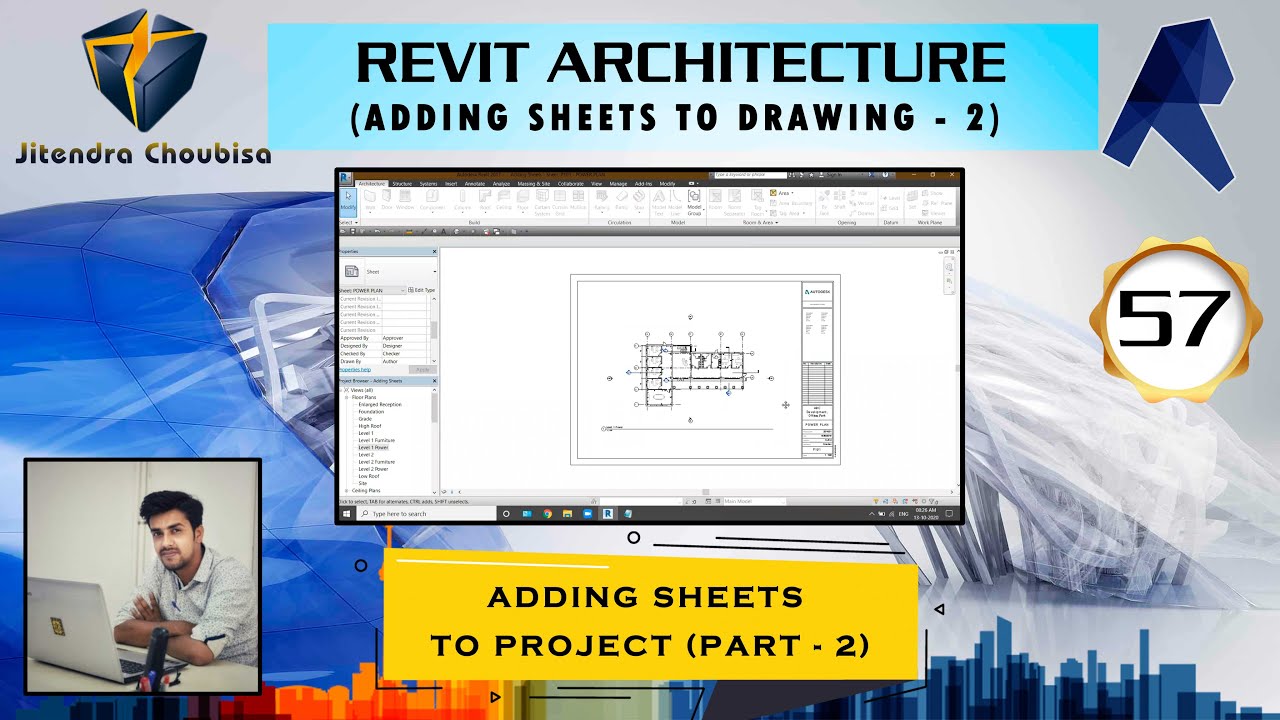 Revit Architecture in Hindi : 57 Adding Sheets (Part-2) - YouTube
