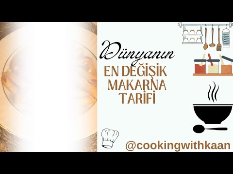 En Değişik Makarna Tarifini Yaptım.(TADINA BAYILDIM)