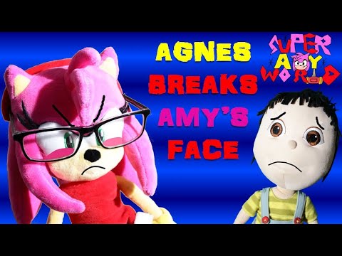 AMY THE HEDGEHOG - AGNES BREAKS AMY'S FACE - YouTube