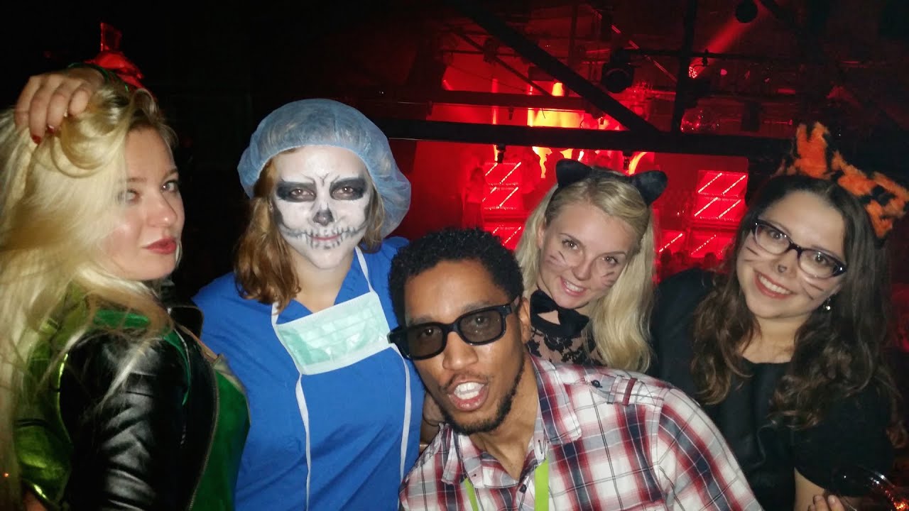 VIPs and Pro at Highline Ballroom in NYC for Halloween 2014 - YouTube