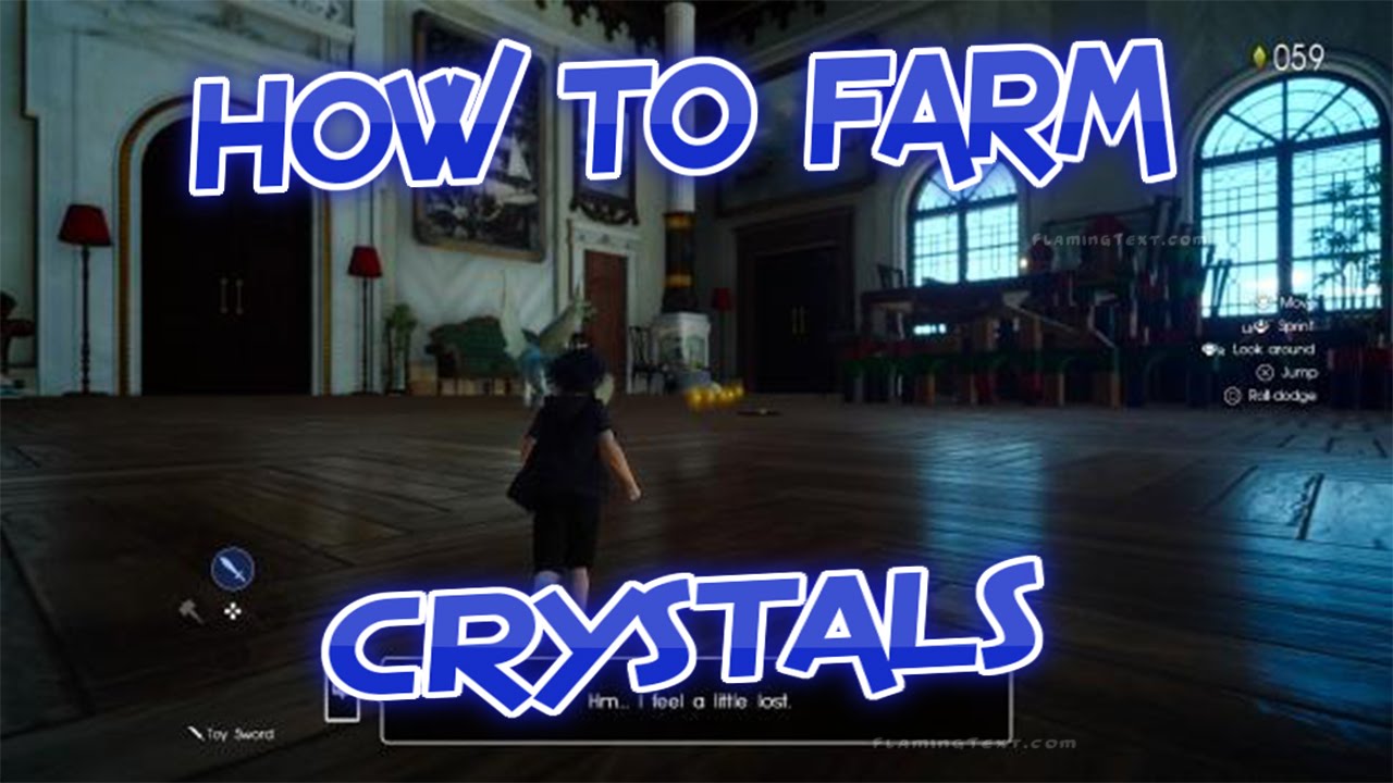 Platinum Demo: Final Fantasy XV Crystal Farm Method - YouTube