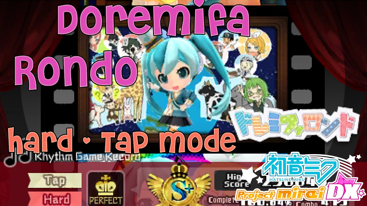 [Miku] Doremifa Rondo (Hard - Tap mode S+ Perfect) - Hatsune Miku ...