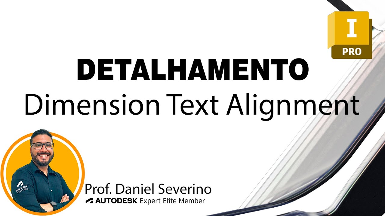 Você conhece o recurso "Dimension Text Alignment"? - YouTube