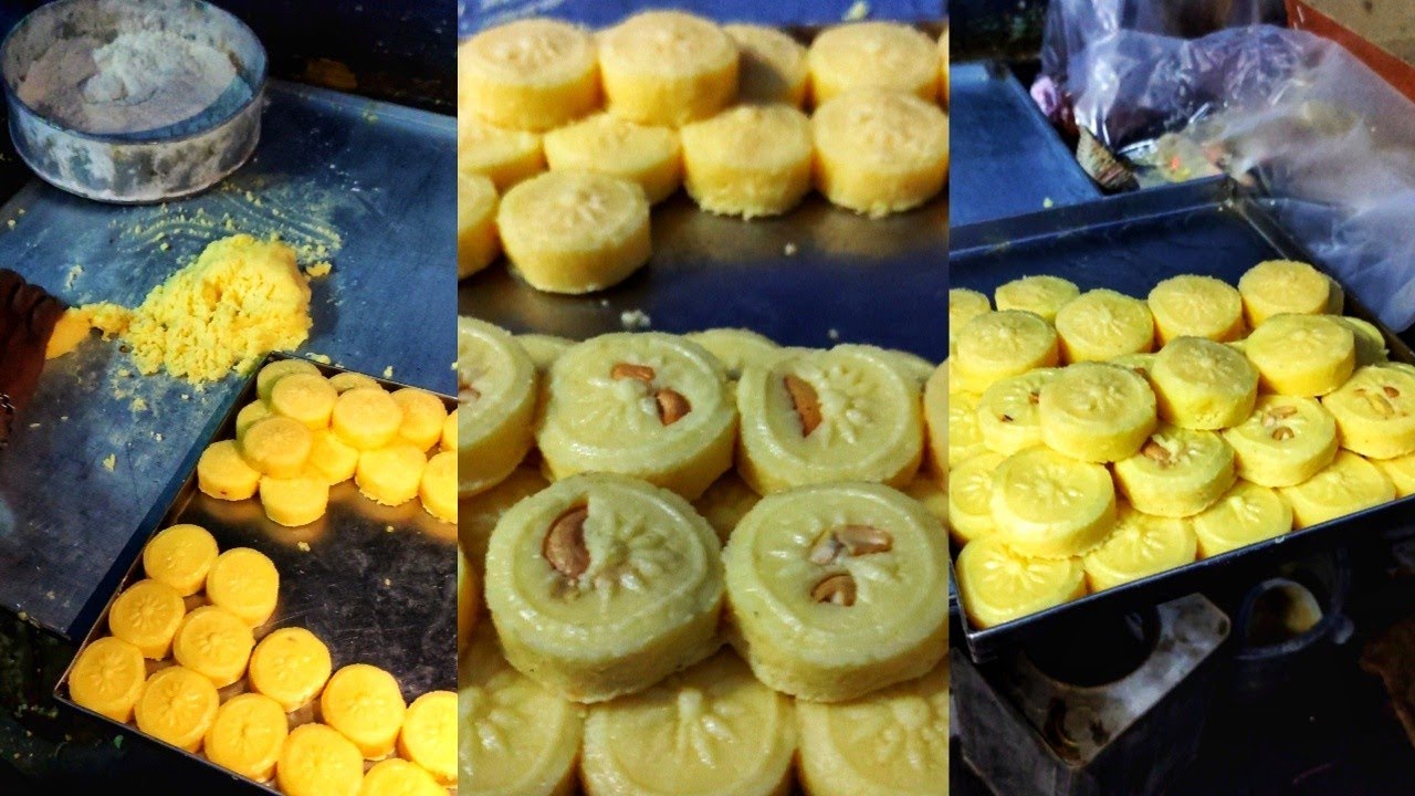 Palkova Sweet Making - Bakery Style Palkova Sweet Recipe - YouTube