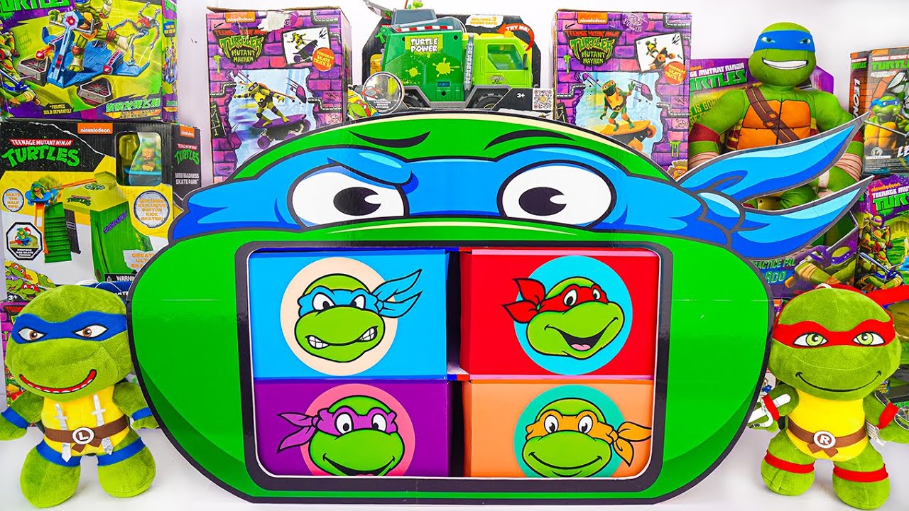 Teenage Mutant Ninja Turtles Unboxing Review | Leonardo Ninja Teeth Box ...