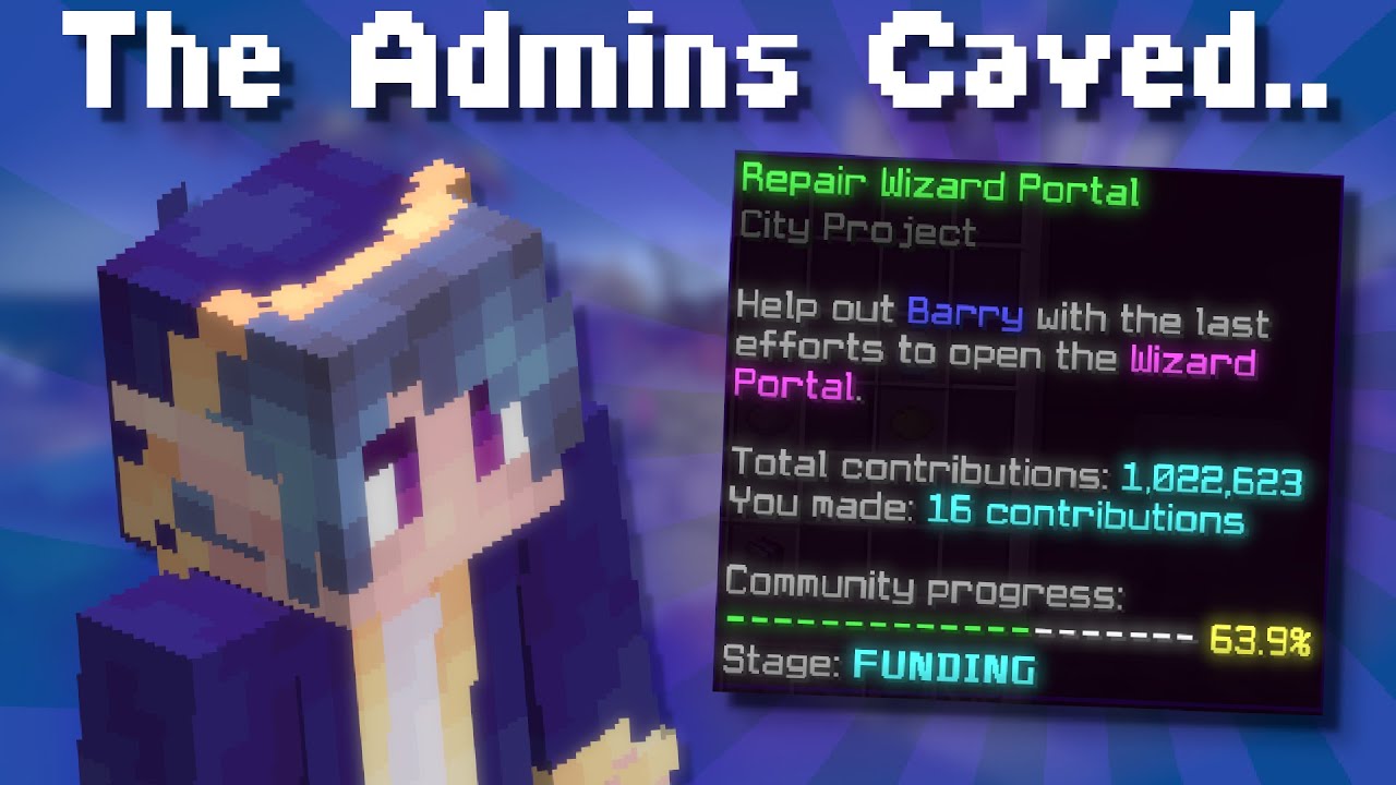 The Admins Finally Caved.. The Rift Is Arriving... (Hypixel Skyblock) - YouTube