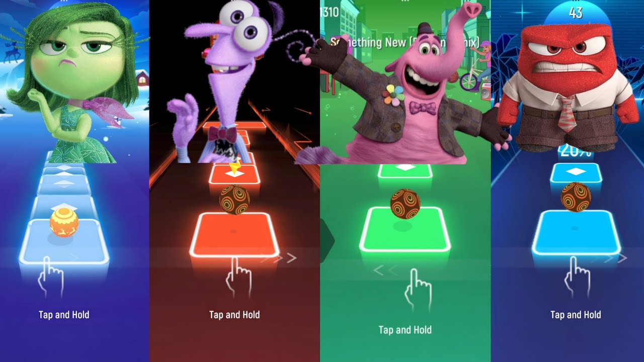 Inside out characters confin dance - YouTube