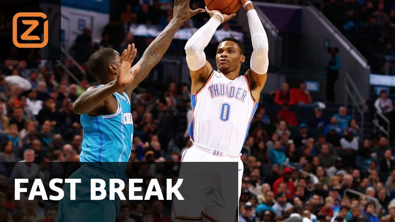 Warriors ontsnappen tegen Raptors | NBA Fast Break: - YouTube