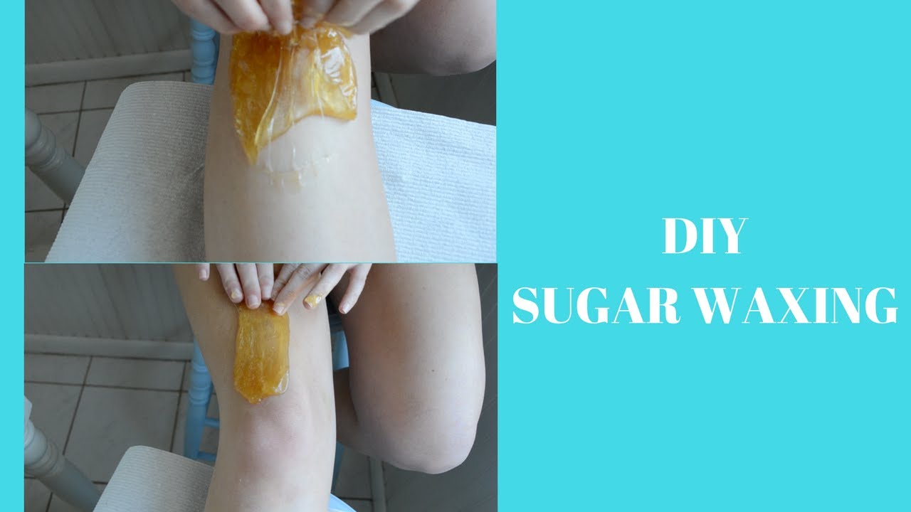 DIY SUGAR WAX- DOES IT WORK??? - YouTube
