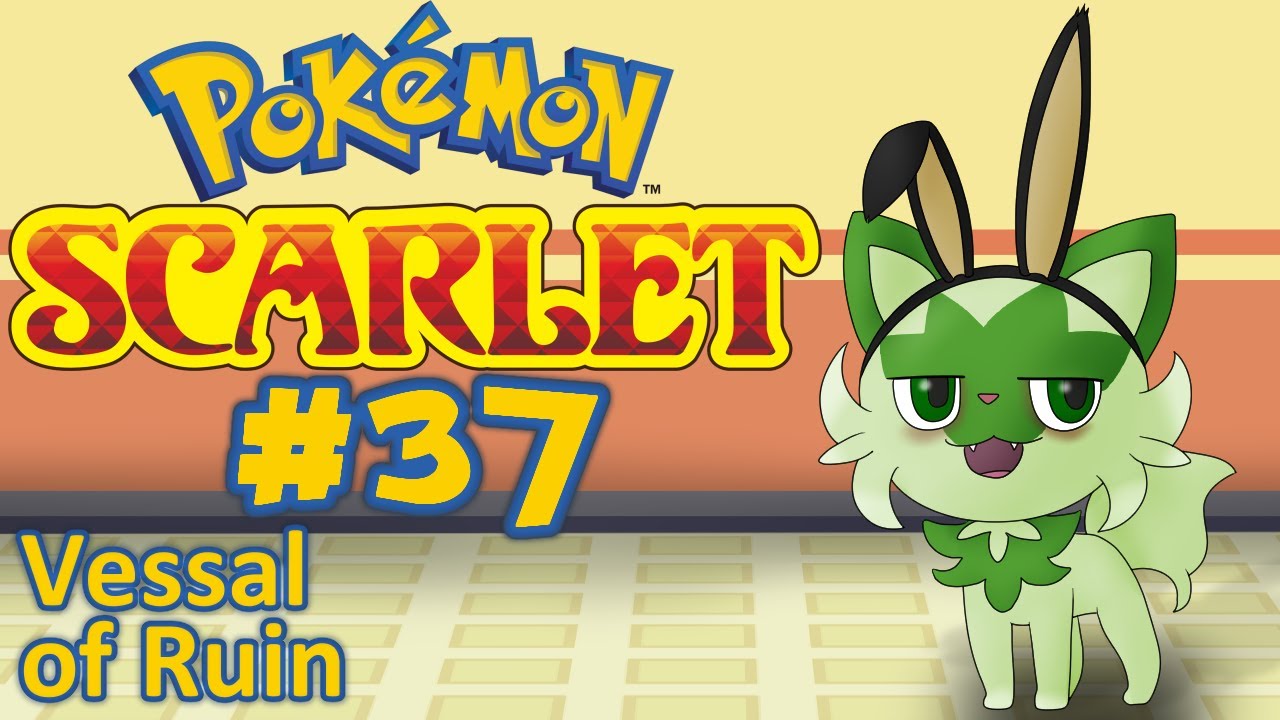 Let's Play Pokemon Scarlet - 37 - Vessel of Ruin - YouTube