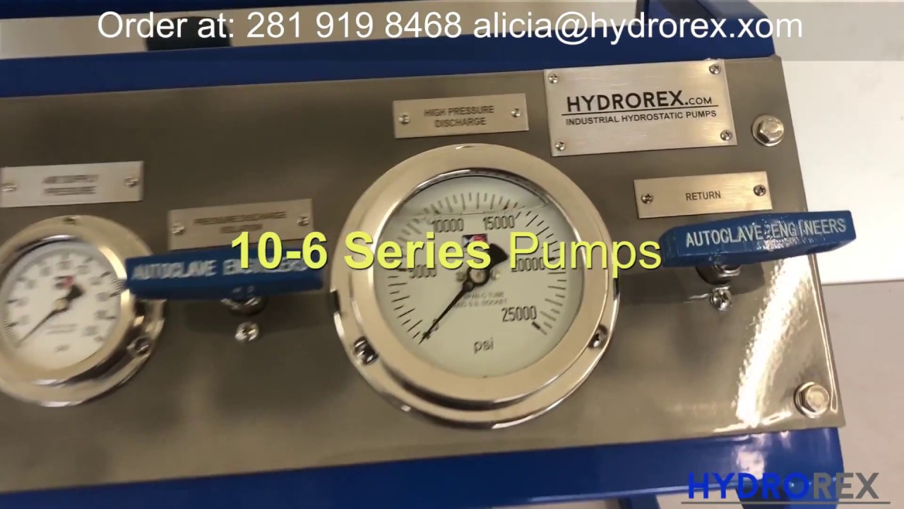 www.Hydrorex.com | Air Driven Liquid Pump | High Pressure Liquid Pump ...