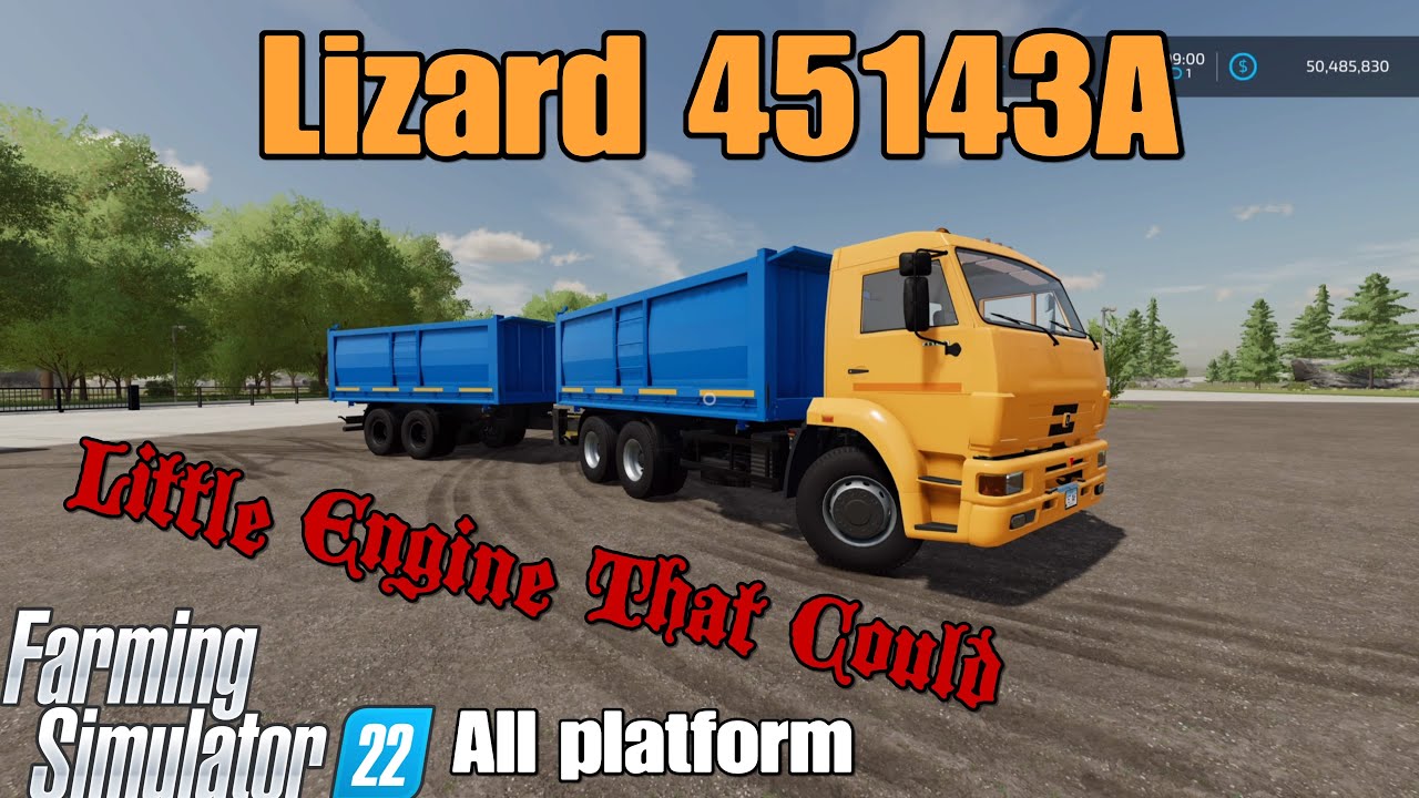 Lizard 45143A / FS22 mod for all platforms - YouTube