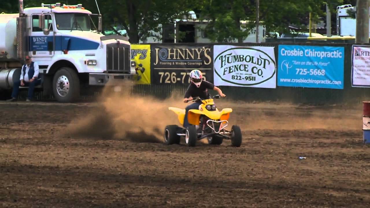 ATV Barrel Racing - Fortuna Rodeo 2011 - YouTube