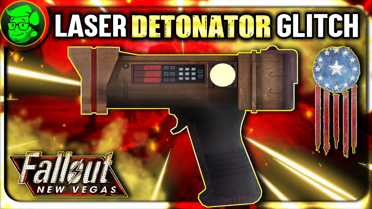 FNV GAME-BREAKER: Red Glair Laser GLITCH Lonesome Road - YouTube