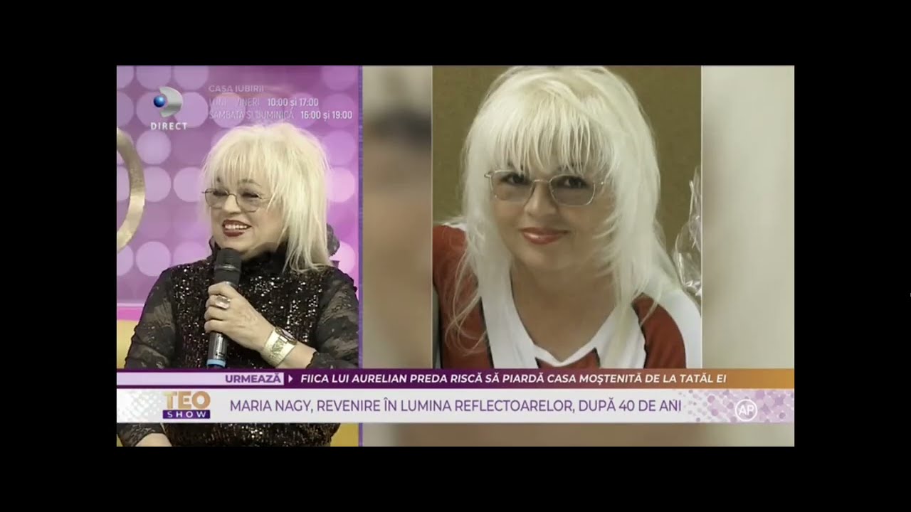 Maria Nagy si Modee la ,,TEO SHOW" Kanal D -- 2022 - YouTube