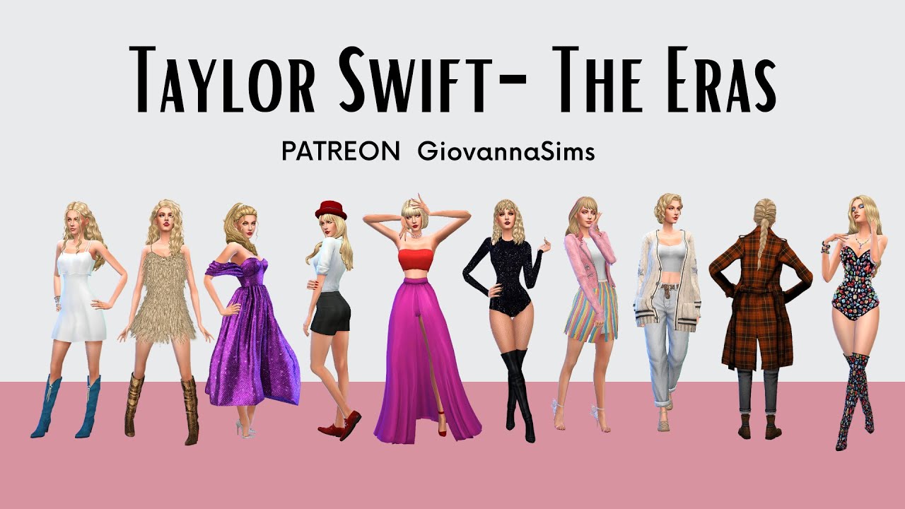 TAYLOR SWIFT THE ERAS TOUR - THE SIMS 4 - YouTube