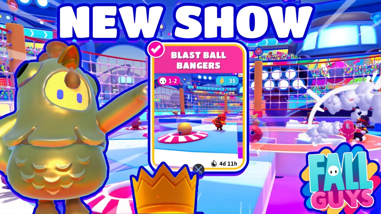 New Blast Ball Bangers Show In Fall Guys - YouTube