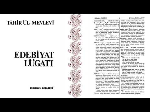 KİNAYE NEDİR? | Edebiyat Lügati | Tahir-ül Mevlevi | K Harfi
