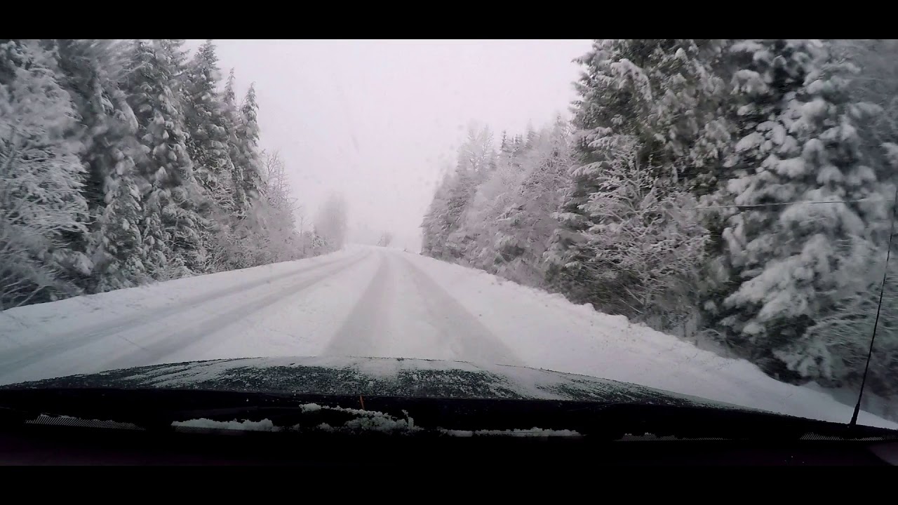 Typical winter driving - Terrace to Kitimat- Timelapse- Jan 2018 - YouTube