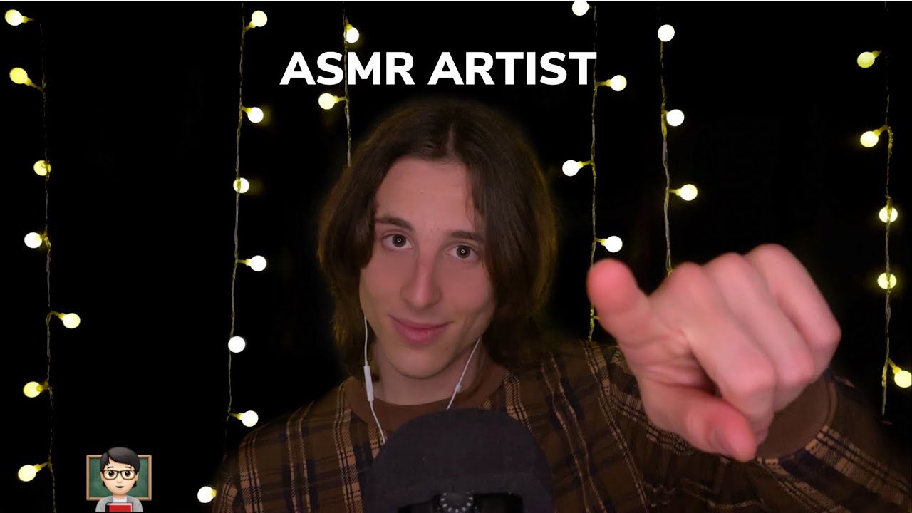 ASMR ARTIST GIVES YOU A RELAXING ASMR LESSON🥸😴 | ASMR ROLEPLAY - YouTube