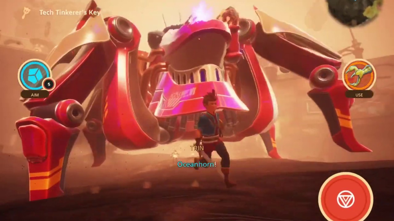 Oceanhorn 2 : Final Boss Fight With Oceanhorn iOS - YouTube